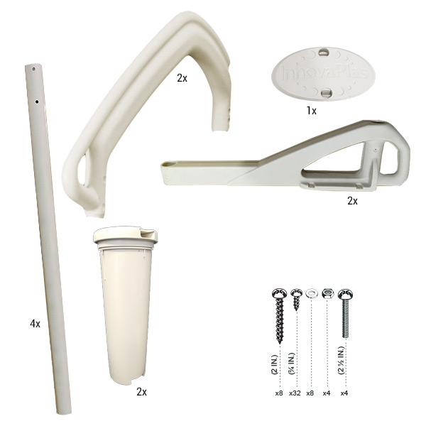 Complete Handrail Kit for Elegant #1002 – Innovaplas