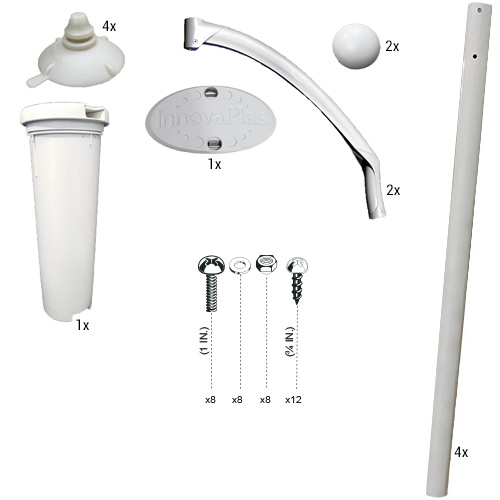 Complete Handrail Kit for Fiesta #1003 – Innovaplas